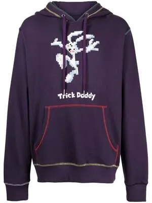 MOSTLY HEARD RARELY SEEN Graphic-print Cotton Hoodie