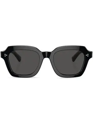 Oliver Spencer Kienna Square-frame Sunglasses - Black