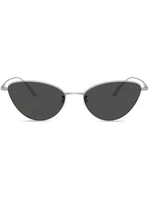 Oliver Spencer Oliver Peoples 1998c Cat-Eye Sunglasses Silver