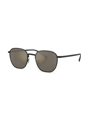Oliver Spencer Rynn Square-frame Sunglasses - Black