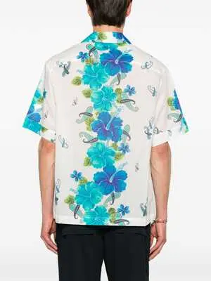 Etro Floral-print Cotton Shirt - White