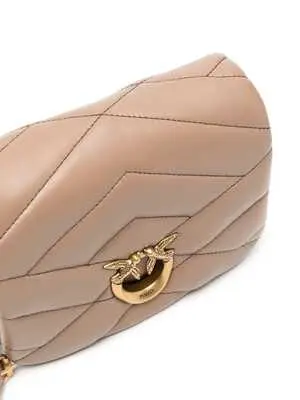 Pinko Love Click Quilted Shoulder Bag