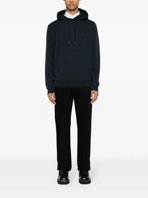 BOSS Logo-patch Cotton Hoodie