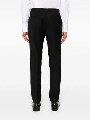 LARDINI Tapered Wool Trousers