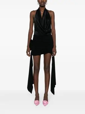 Magda Butrym Draped Asymmetric Mini Skirt