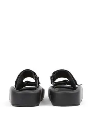 MAISON MARGIELA Webbing Leather Sandals - Black