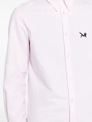 Calvin Klein Logo-appliqué Cotton Shirt