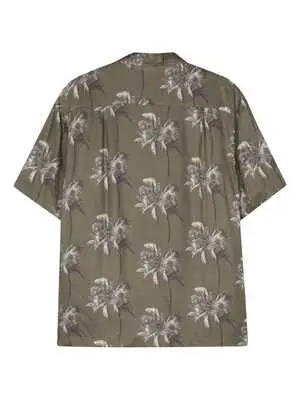 DIESEL® Bmowt-adrian Palm-tree Print Shirt