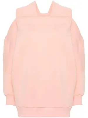 IOANA CIOLACU Cold-shoulder Sweatshirt - Pink