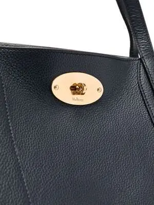 Mulberry Grained Leather Tote Bag - Blue