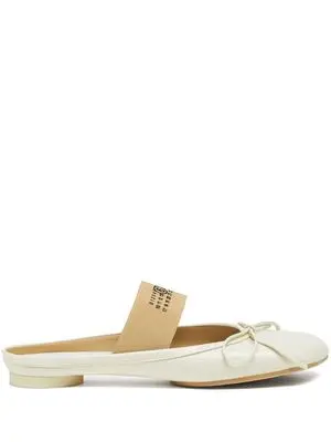 Mm6 Maison Margiela Round Toe Flats For Women
