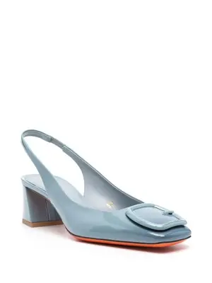 Santoni 50mm Patent-leather Pumps