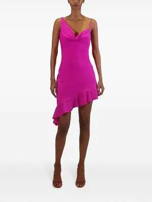 Azeeza Daphne Charmeuse Minidress - Pink