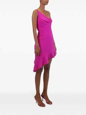 Azeeza Daphne Charmeuse Minidress - Pink
