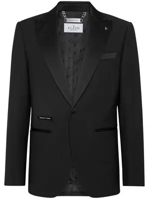 Philipp Plein Lord Single-breasted Blazer - Black