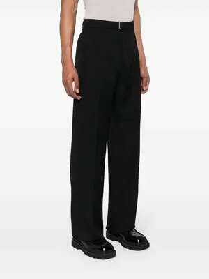 LANVIN Pleat-detail Wool Trousers