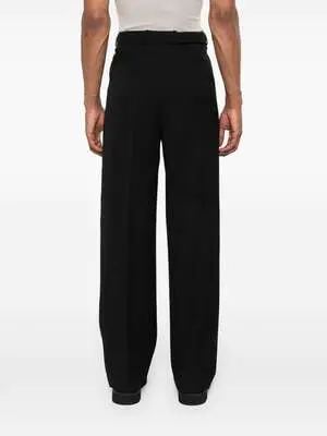 LANVIN Pleat-detail Wool Trousers