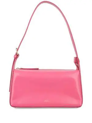 A.p.c. Virginie Leather Shoulder Bag - Pink
