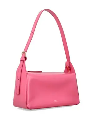 A.p.c. Virginie Leather Shoulder Bag - Pink