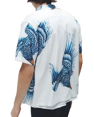 Rag & Bone Avery Relaxed Fit Camp Shirt