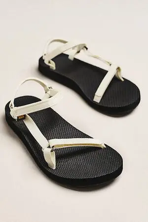 Teva Original Universal Slim Sandals White/ Black