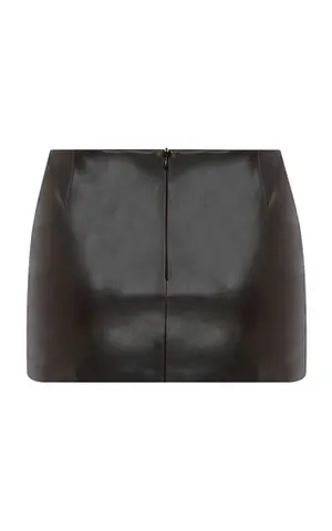 Ila Memphis Studded Vegan Leather Mini Skirt Only