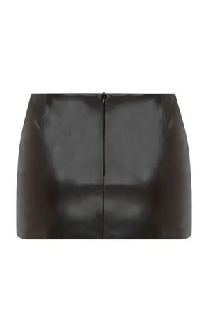 Ila Memphis Studded Vegan Leather Mini Skirt Only