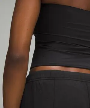 Lululemon Wundermost Ultra-soft Nulu Tube Top - Black