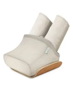 HOMEDICS Compression Boot Foot And Calf Massager With Heat - Gray