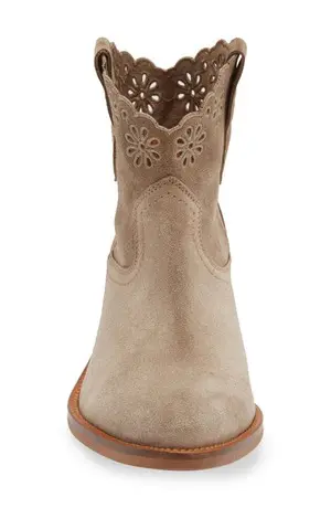 Penelope Chilvers Cali Broderie Western Bootie