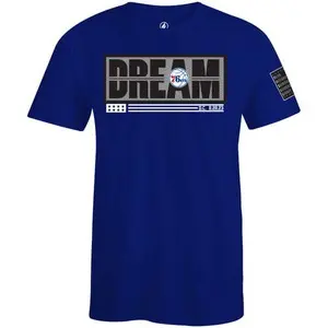 FISLL X Black History Collection Philadelphia 76ers T-shirt - Blue