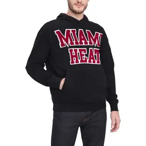 Tommy Hilfiger Miami Heat Greyson Pullover Hoodie - Black