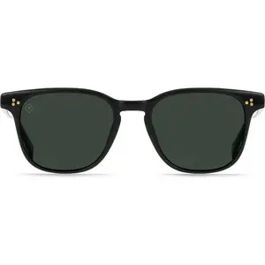 Raen Alvez Polarized Sunglasses - Recycled Black/green Polar