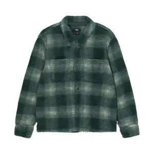 StÜssy Plaid Sherpa Shirt