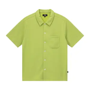 StÜssy Crepe Jersey Shirt 'lime - Green