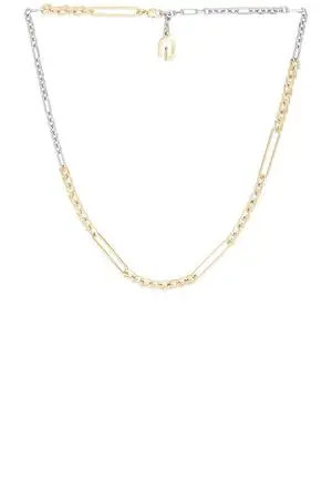 Givenchy G Link Mixed Necklace - Golden & Silvery