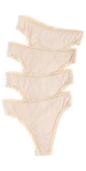Stripe & Stare Thong Briefs For Women