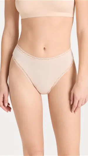 STRIPE & STARE High Waisted Thong 4 Pack