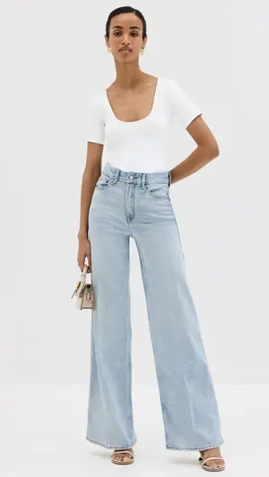 Good American Good Skate Jeans - Indigo634