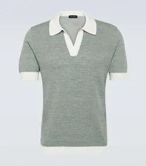 Thom Sweeney Short Sleeve Polos For Men