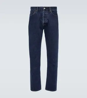 Thom Sweeney Mid-rise Straight Jeans