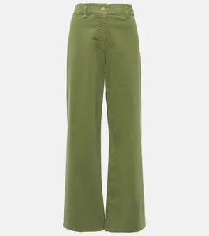 Women's High Rise Cotton Pants
