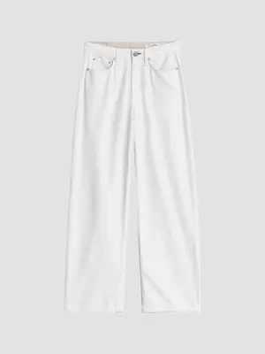 Rag & Bone Logan Straight-leg Featherweight Jeans - Ecru