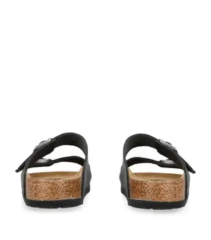 BIRKENSTOCK Suede Arizona Sandals - Black