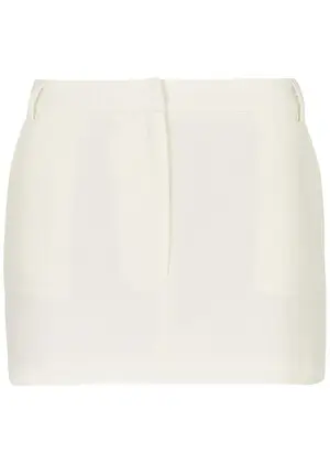 AEXAE-Cotton-blend Mini Skirt