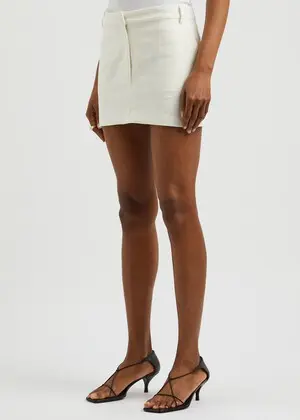 AEXAE - Cotton-blend Mini Skirt