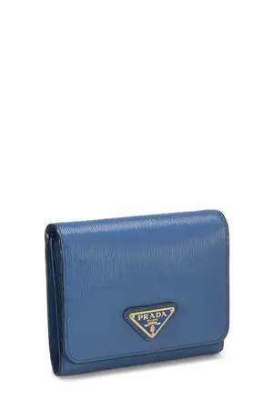 Prada Vitello Move Compact Wallet
