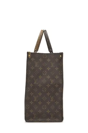 LOUIS VUITTON Monogram Reversed Giant On The Go - Brown