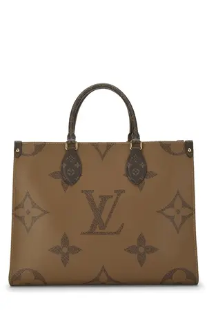 LOUIS VUITTON Monogram Reversed Giant On The Go