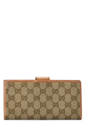 Gucci Original Gg Canvas Long Wallet
